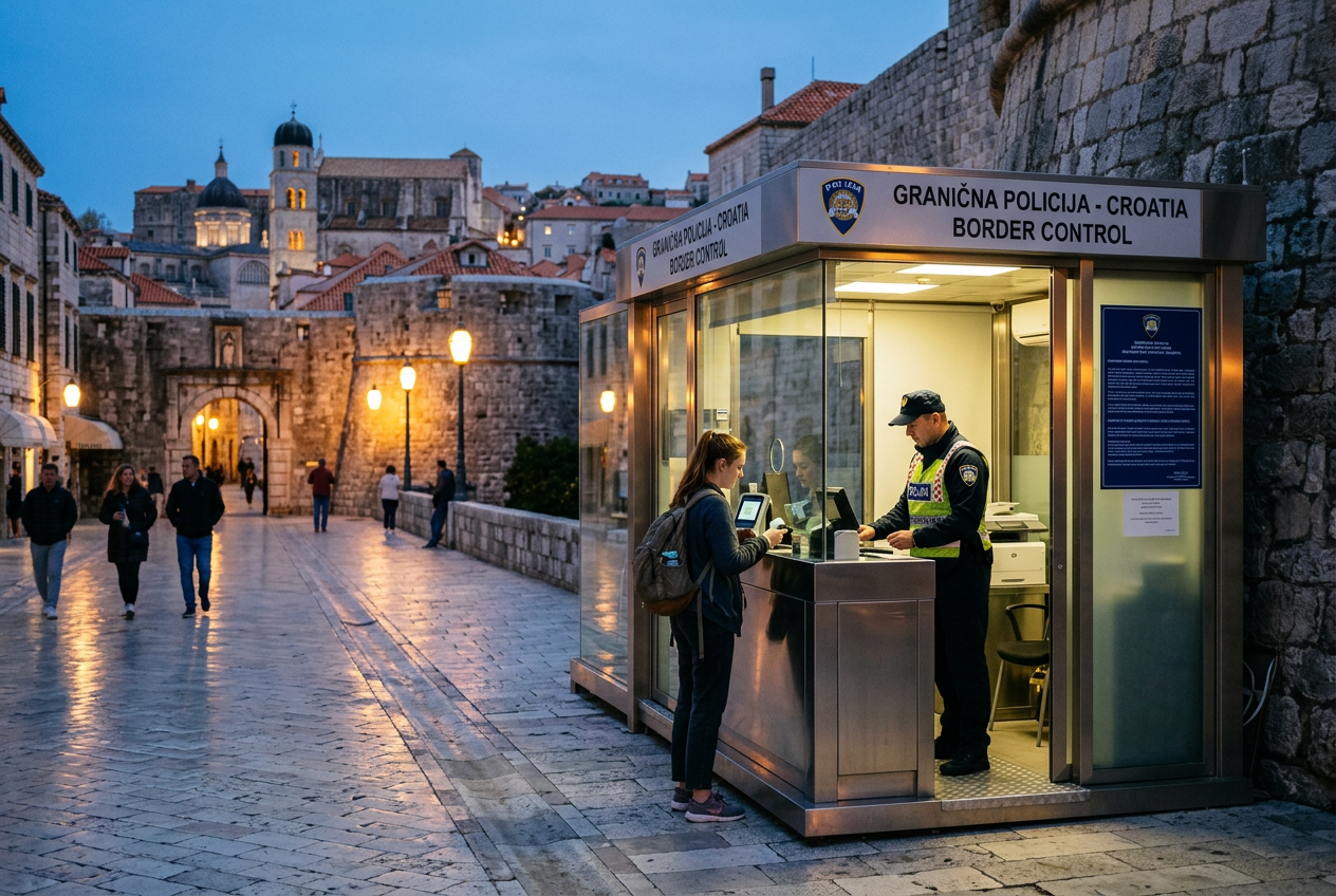 Croatia biometric data collection starts for non-EU travelers under EES ...